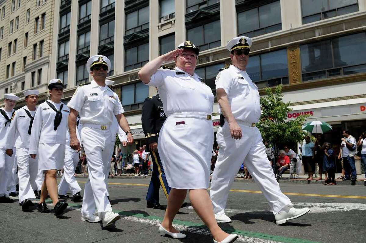 Stamford march salutes Vietnam War veterans