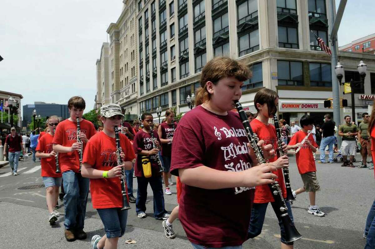 Stamford march salutes Vietnam War veterans