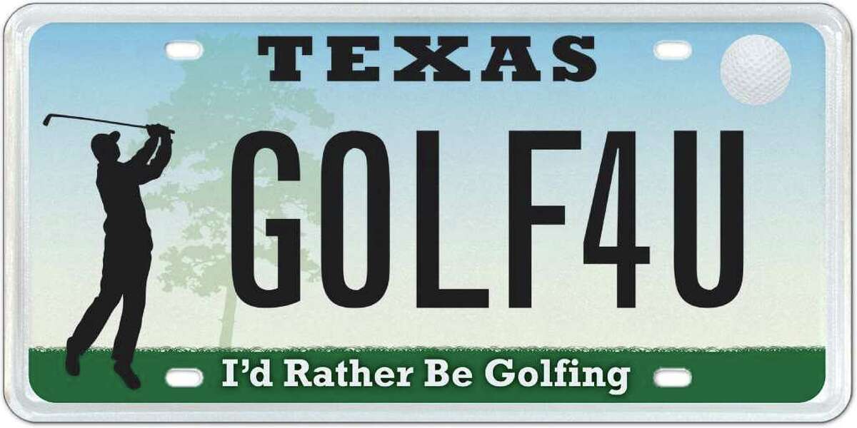 New license plates for Texans