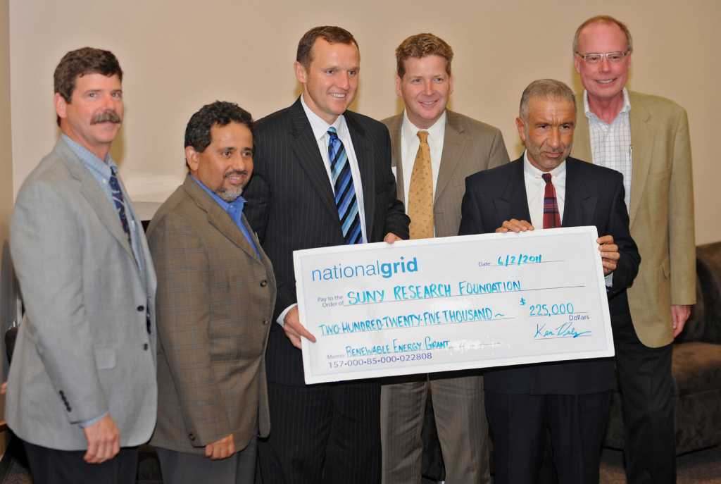 National Grid makes solar donation