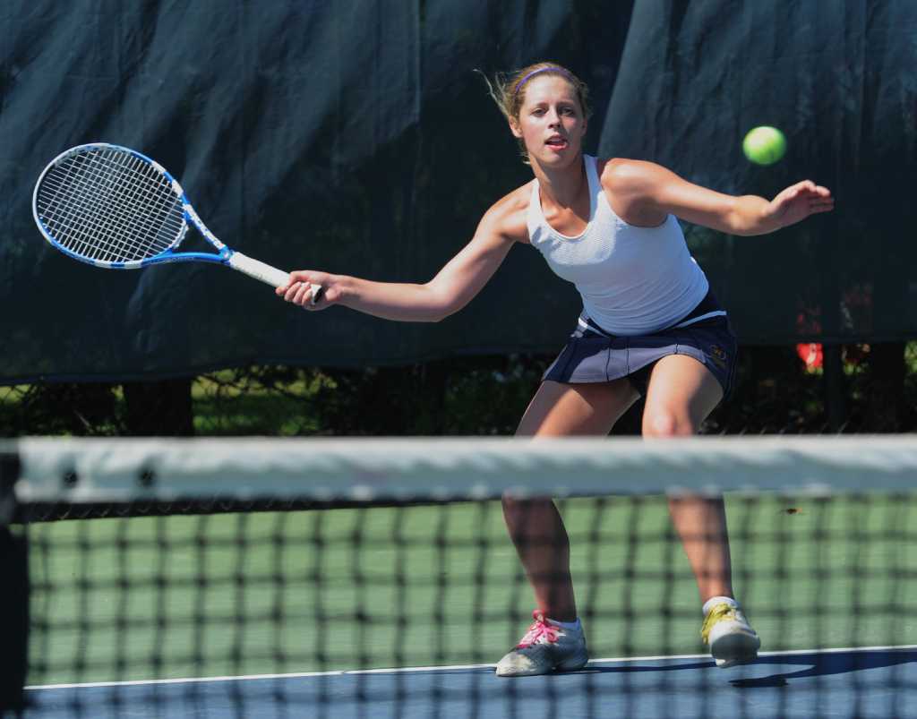 Lady Trojan rackets net 5th straight Class S title