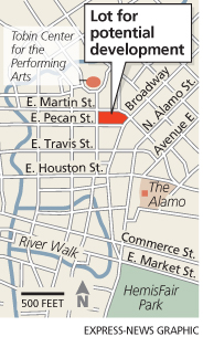Parking garage possible for Tobin Center