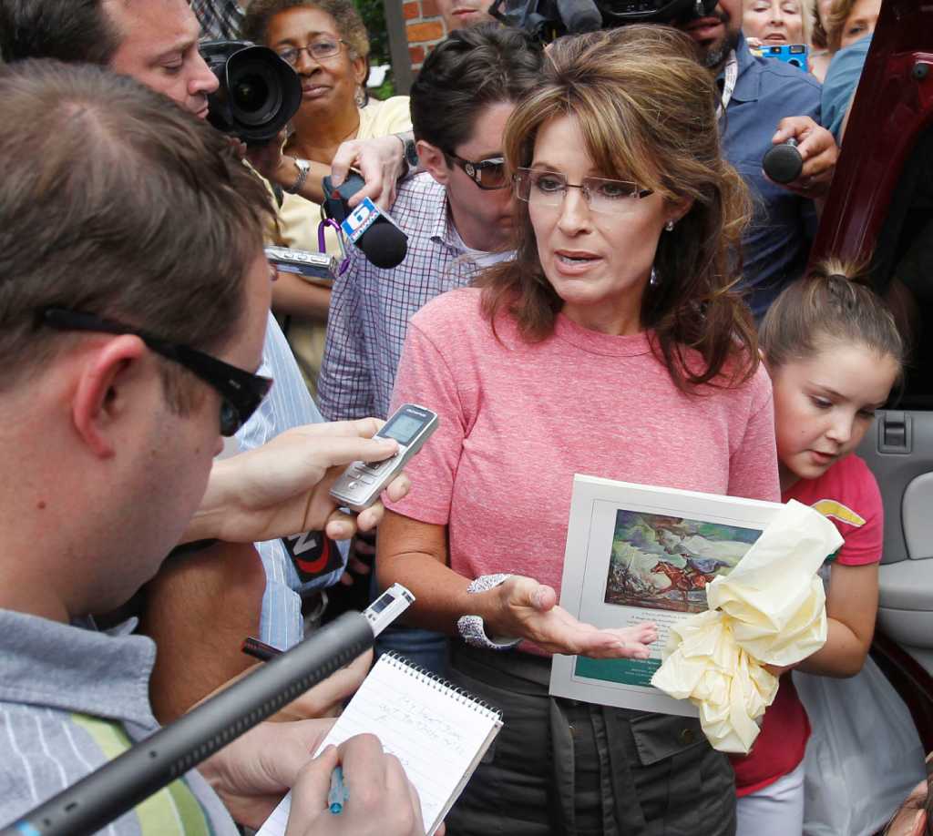 Sarah Palin on tour