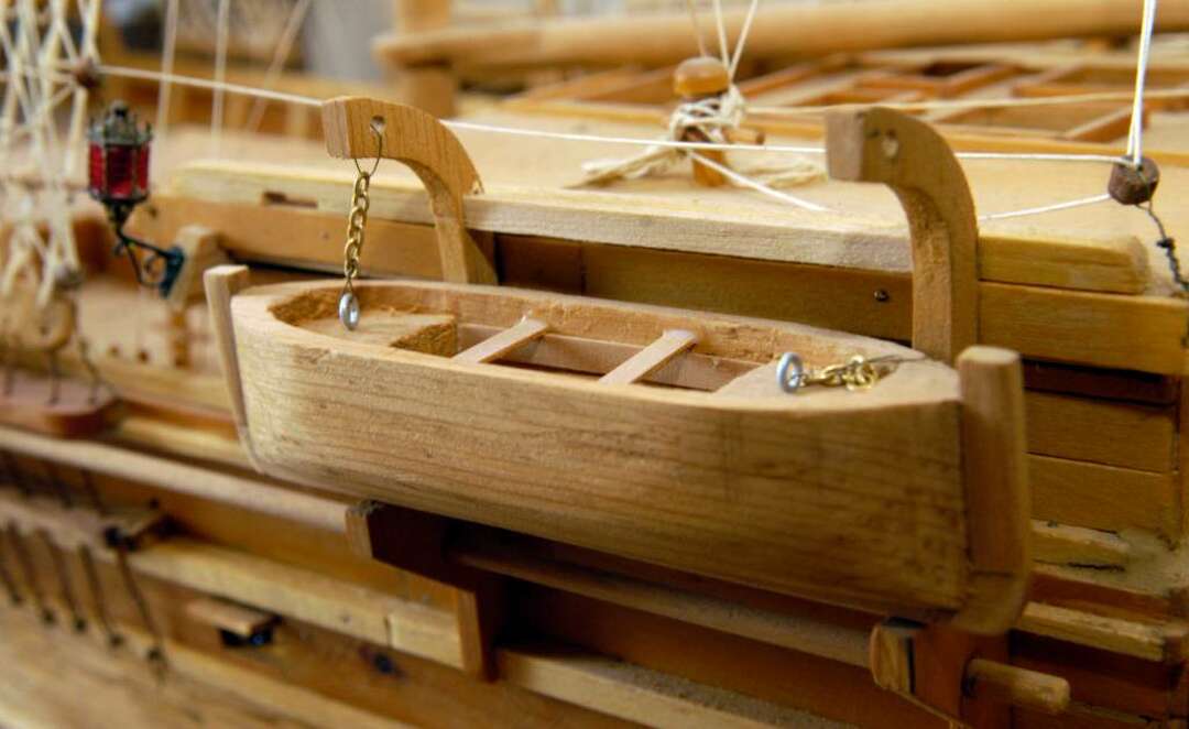 Shipbuilder Angelo Incorvaia creates intricate models by hand