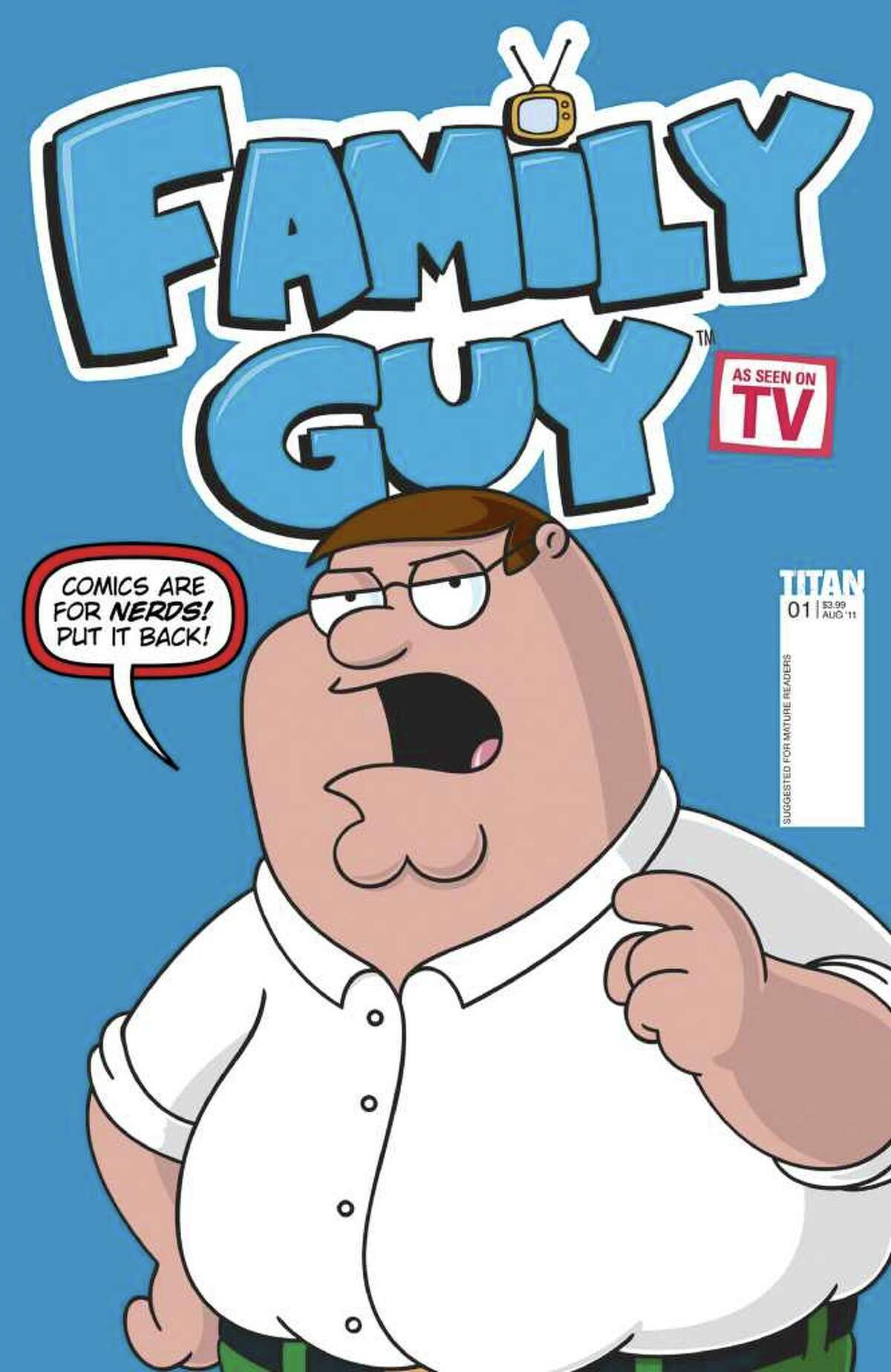 Family Guy makes the leap to comic books