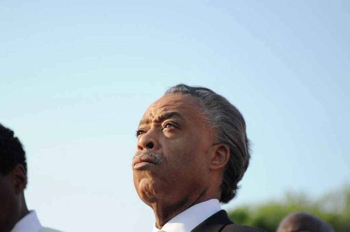 Sharpton defends McDowell at NAACP rally