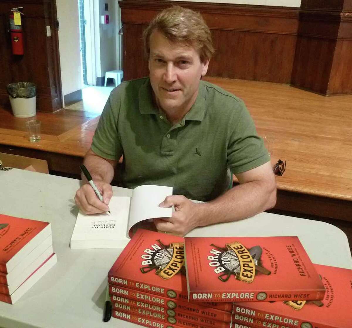 Explorer tells of global adventures ... and in back yard