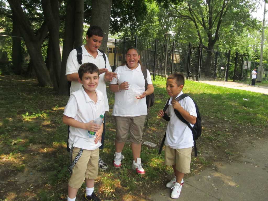 Sweaty students, evening storms mark second day of heat wave