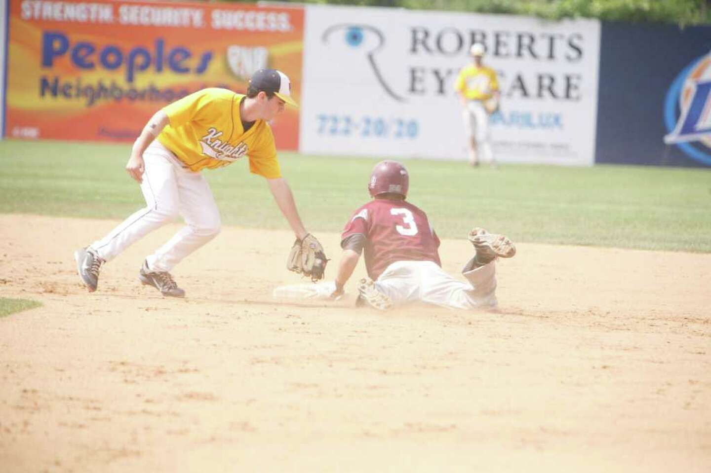 Burnt Hills finishes job