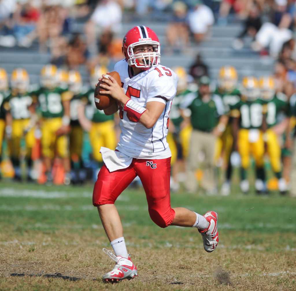 Spring football: Milano sets tone for New Canaan