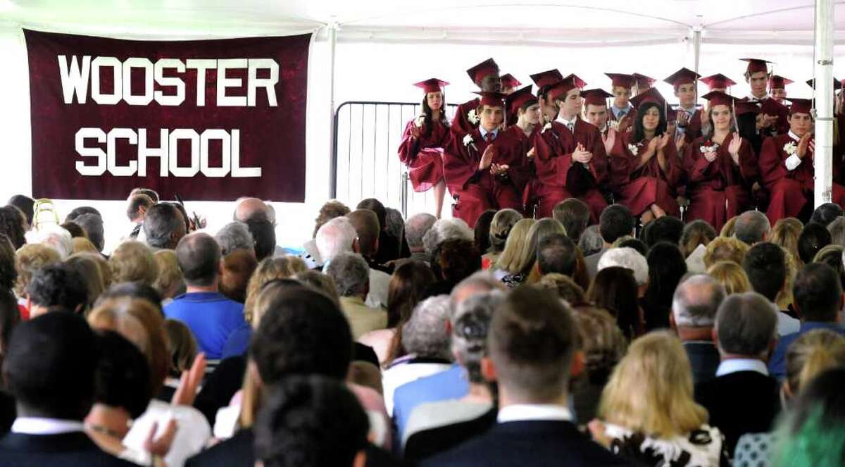Wooster School in Danbury graduates largest class in recent memory