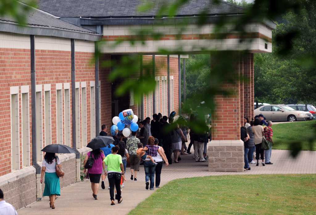 Ansonia High School graduation