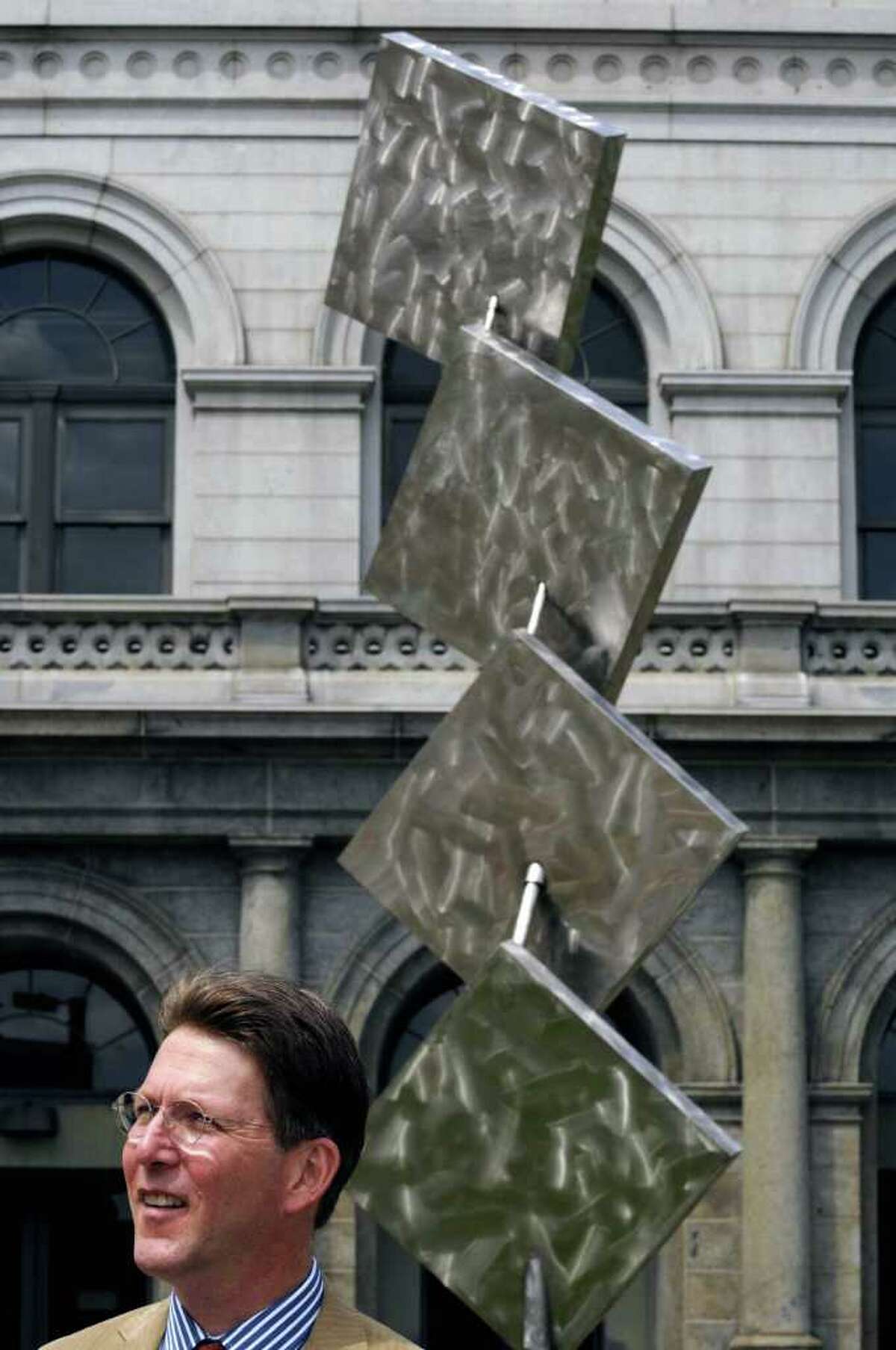 Take time to 'talk' with a sculpture