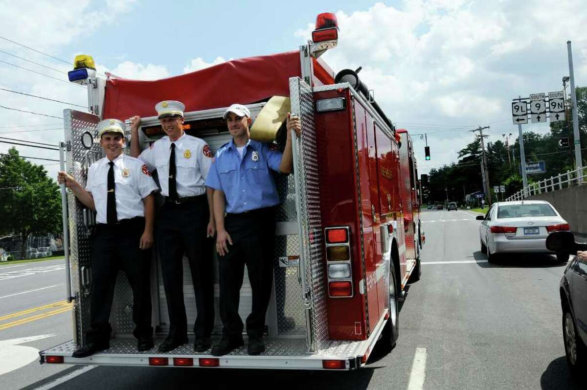 Photos: Firefighters parade through Lake George
