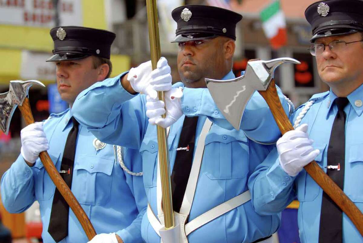 Photos: Firefighters parade through Lake George