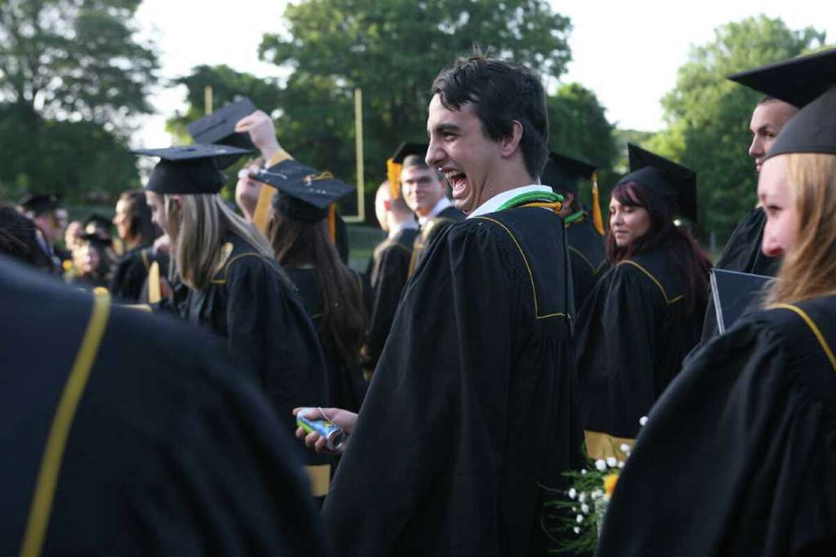 Jonathan Law High School graduation