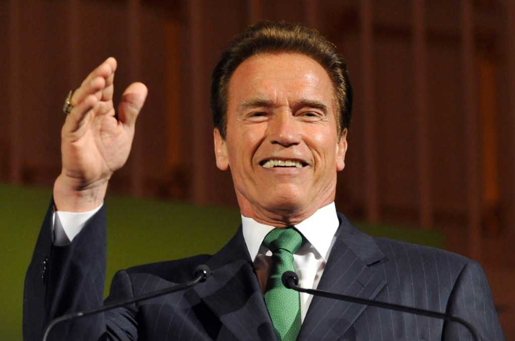 Arnie misses Austria -- and schnitzel