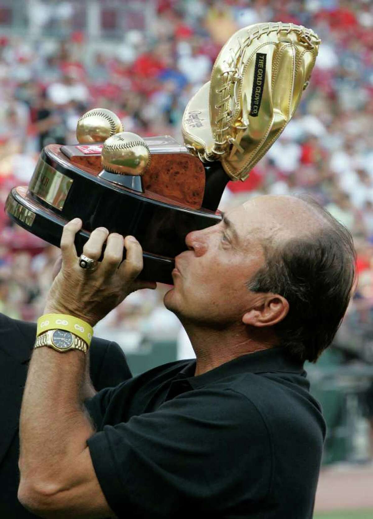 Hall of Fame baseball player Bench praises Bruce