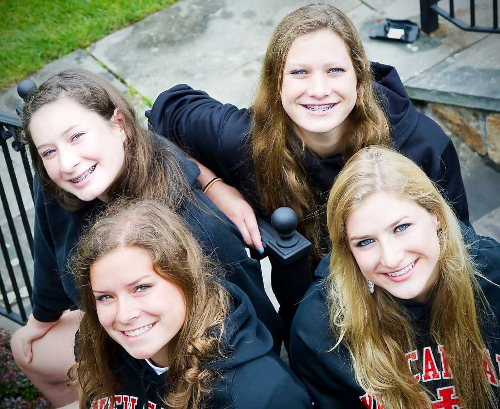 New Canaan's Rusch sisters rule the pool