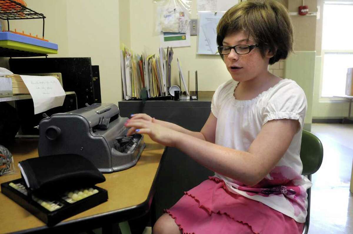 Girl ready to tackle Braille contest