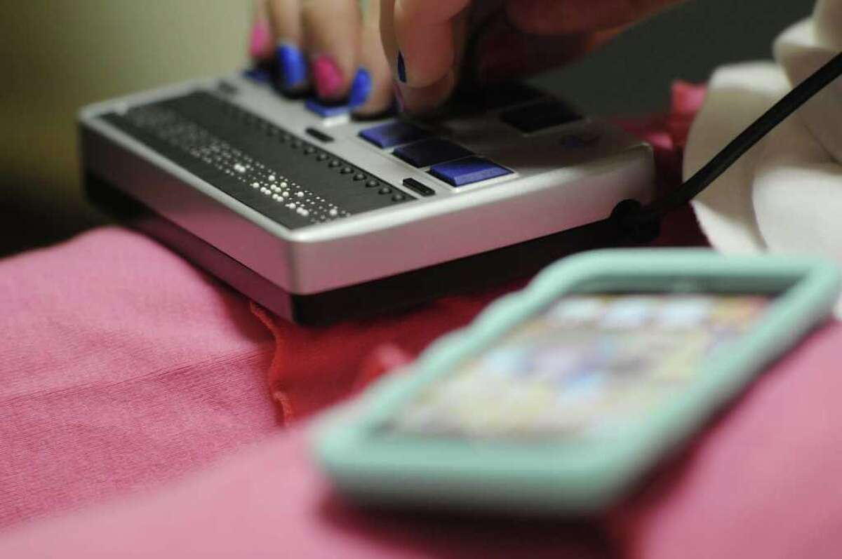 Girl ready to tackle Braille contest