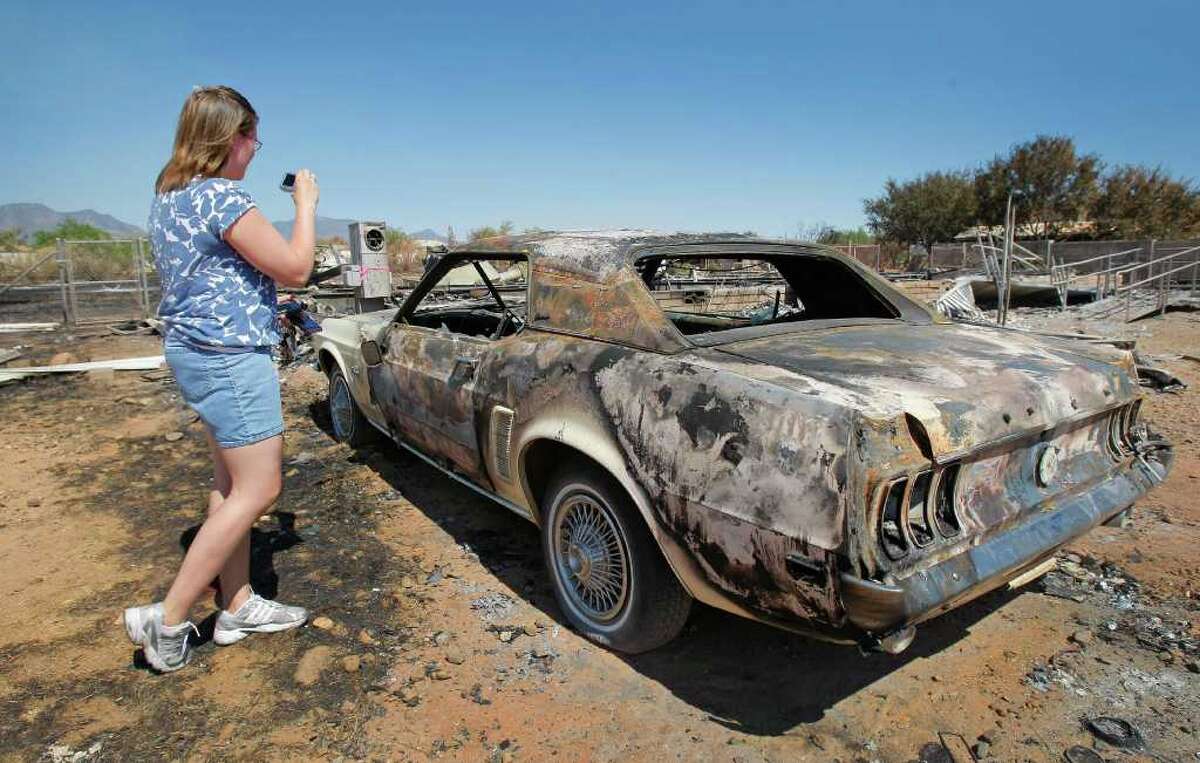 Wildfire almost tamed