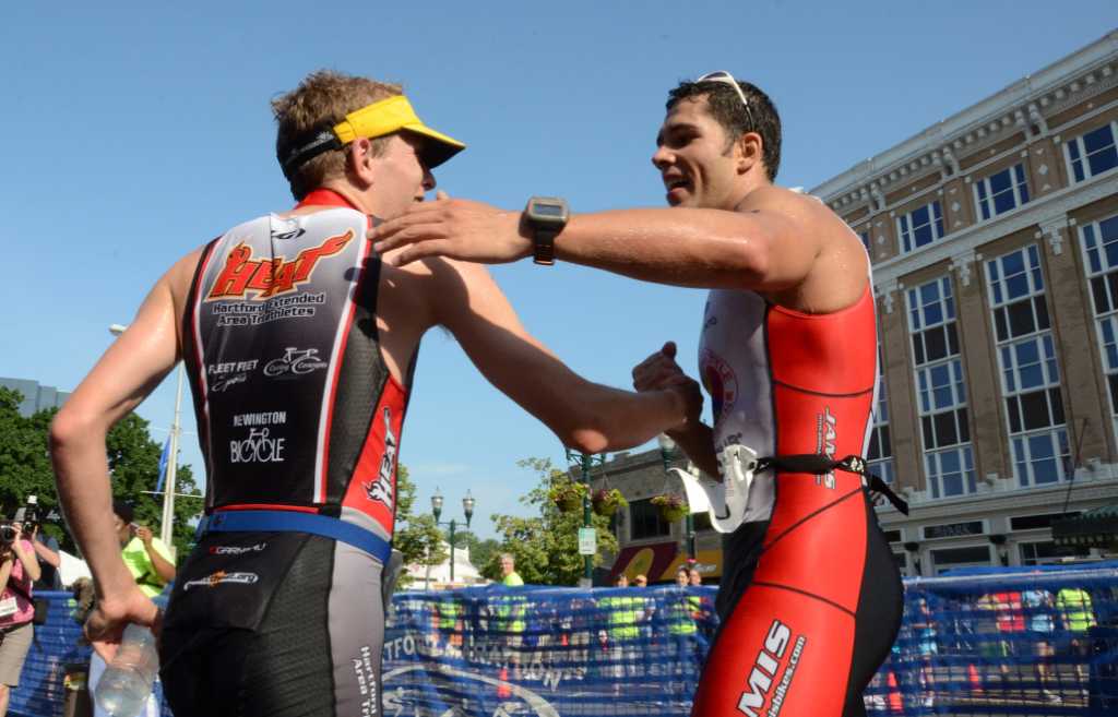Triathletes compete to support kids