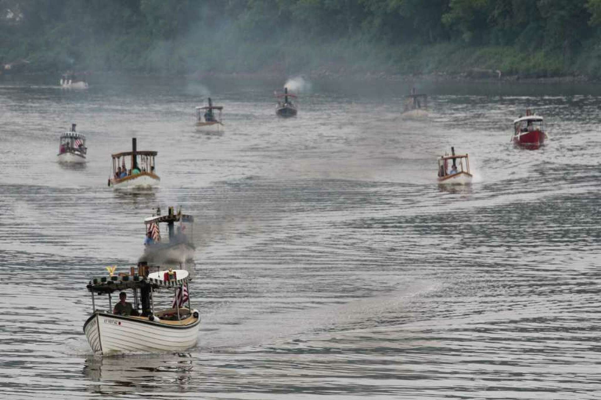 Ahoy, here come the steamboats!