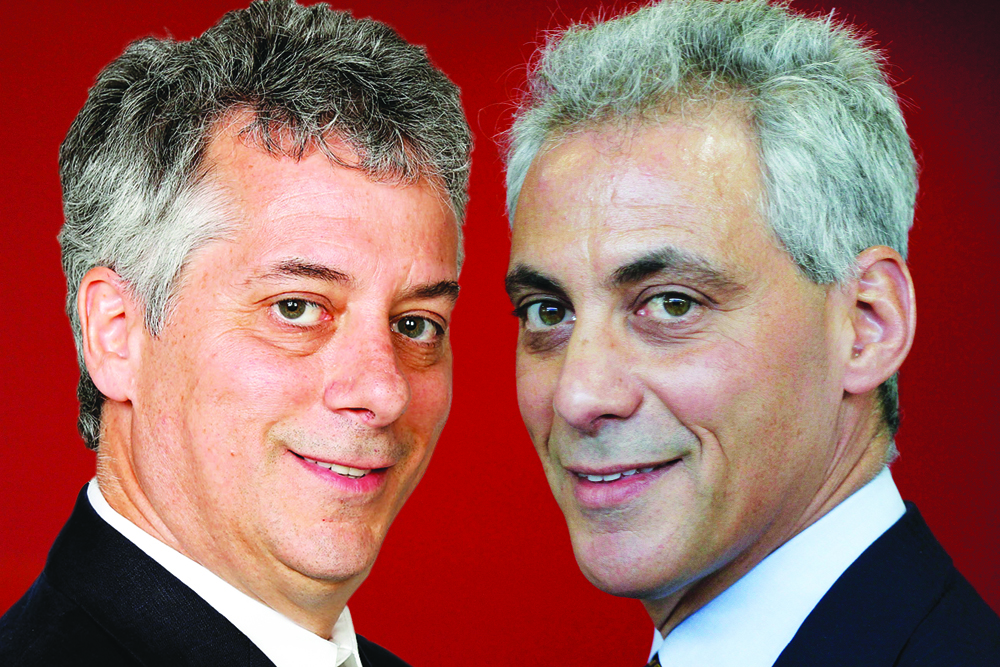 Were Rahm Emanuel and I separated at birth?
