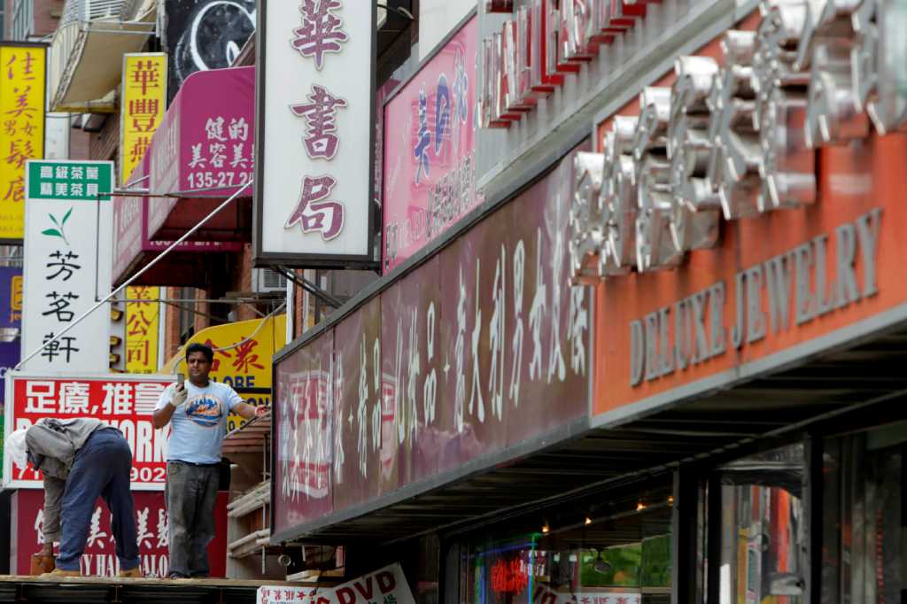 NY pols seek to make business signs mostly English