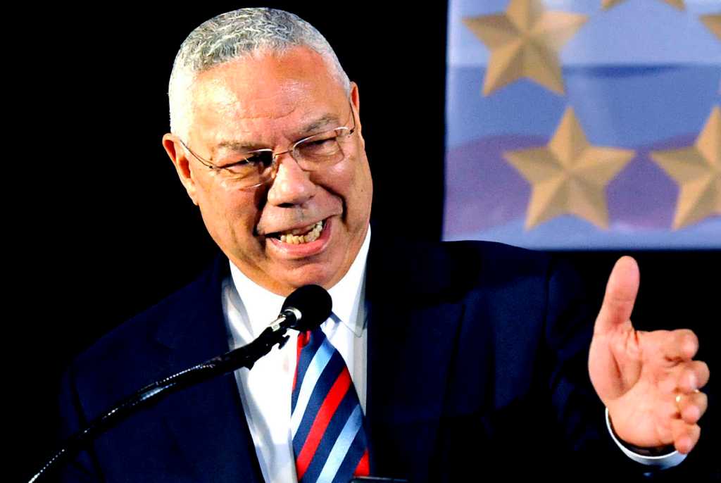 Gen. Colin Powell shares his perspectives in Kent