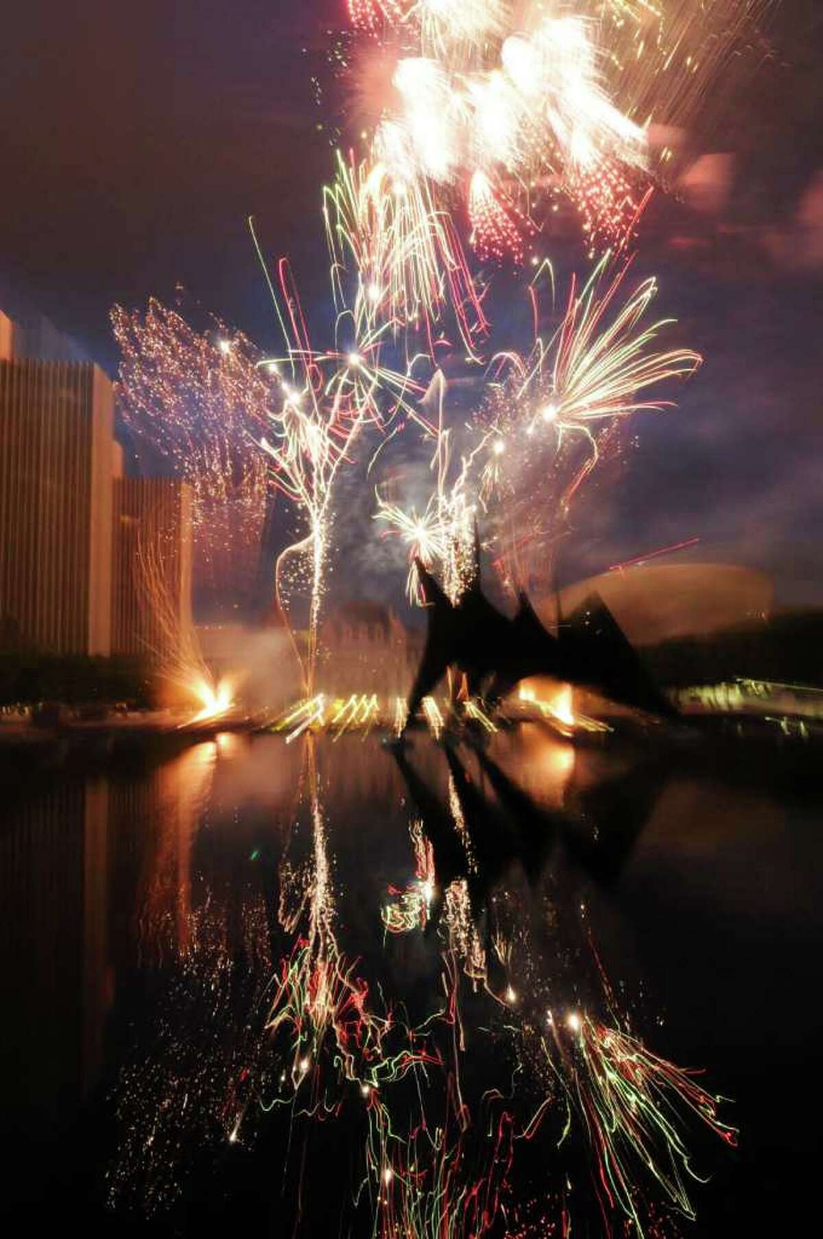 Photos: Empire State Plaza fireworks