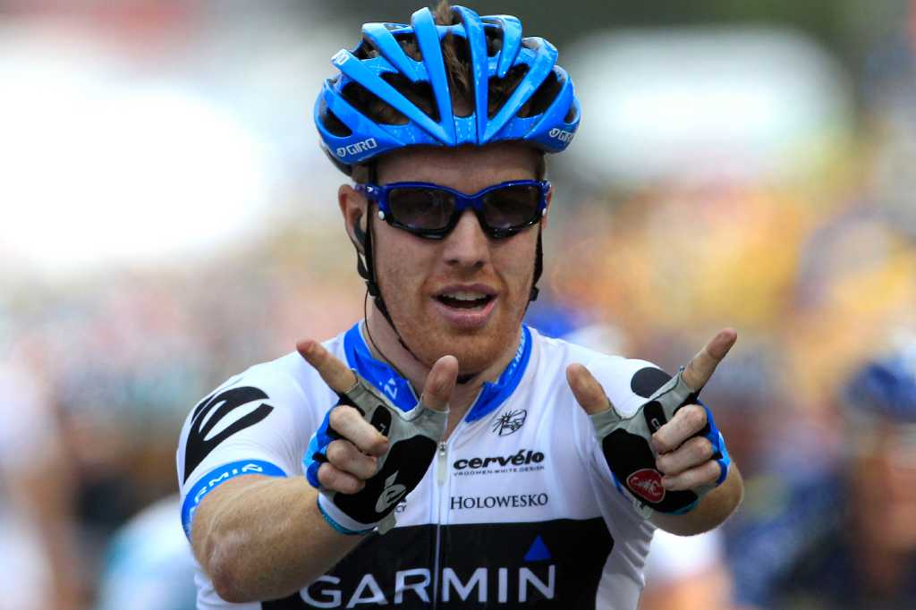 On the Fourth, American Farrar gets first in France