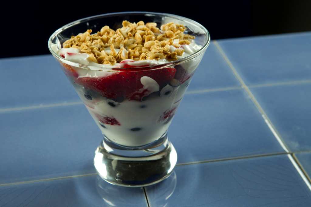 Parfait is perfect for snacking
