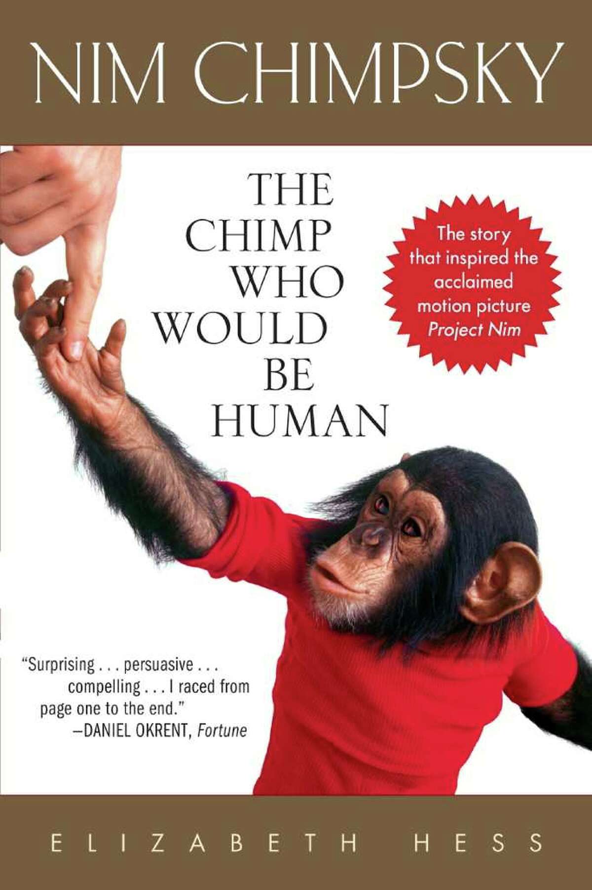Author's book on famous chimp now a documentary