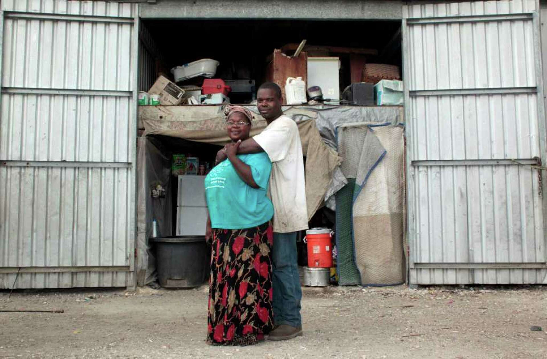 Family living in shed says poverty cost them their six kids