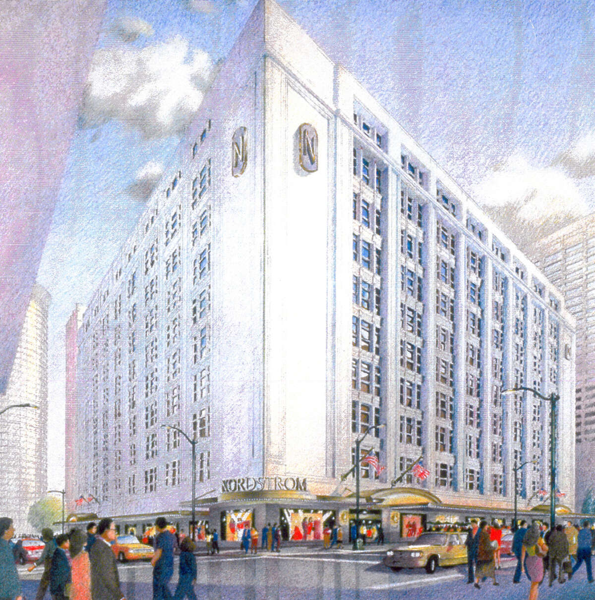 Look back at Nordstrom's history as the retailer opens a 320,000-square ...