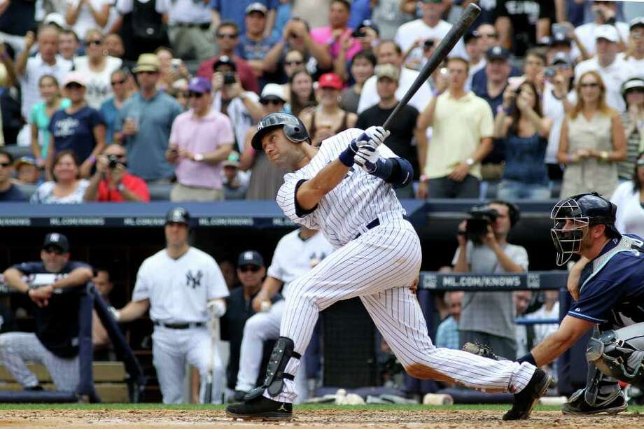 Derek Jeter gets career hit 3,000 and more - Connecticut Post