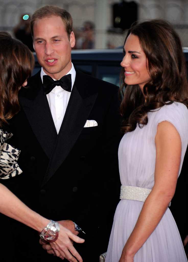 Will & Kate mingle with Hollywood stars