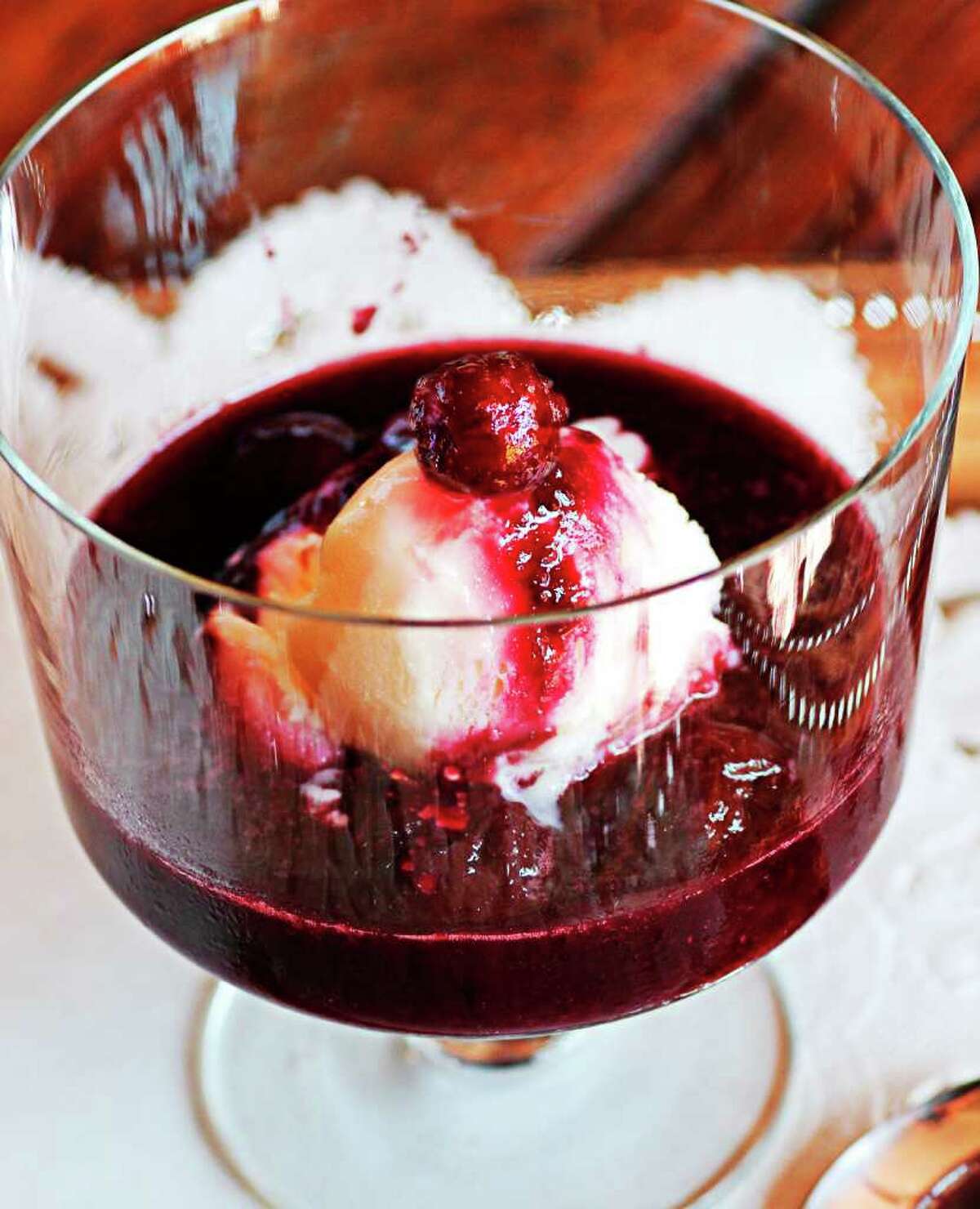 Sweeten up summer with cherry soup CHERRY: Serve dessert with a dollop ... Sweeten up summer with cherry soup CHERRY: Serve dessert with a dollop ...