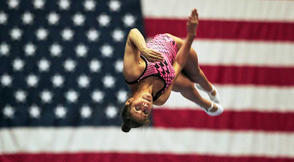 Local gymnastics team powers through national competition
