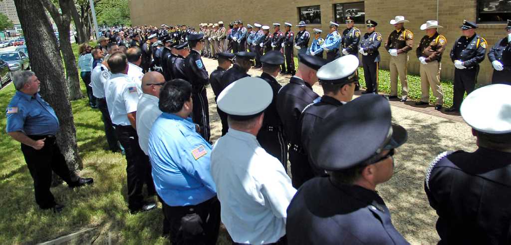 Nearly 800 law enforcement officers attend Officer Bryan Hebert's ...