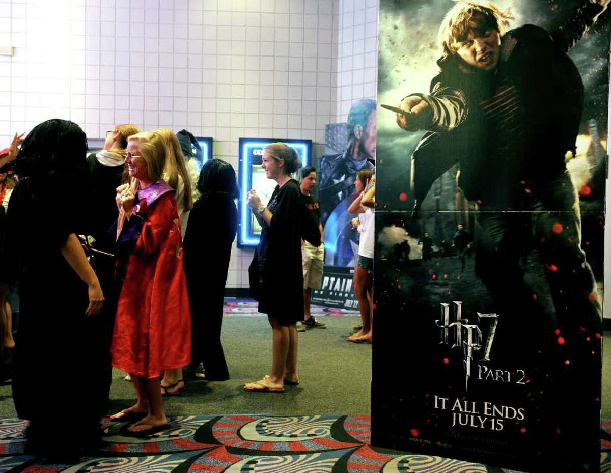 Harry Potter fans flock to theaters