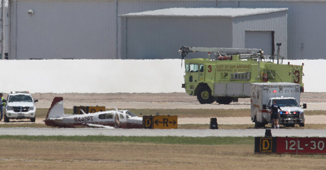 Pilot injured after hard landing