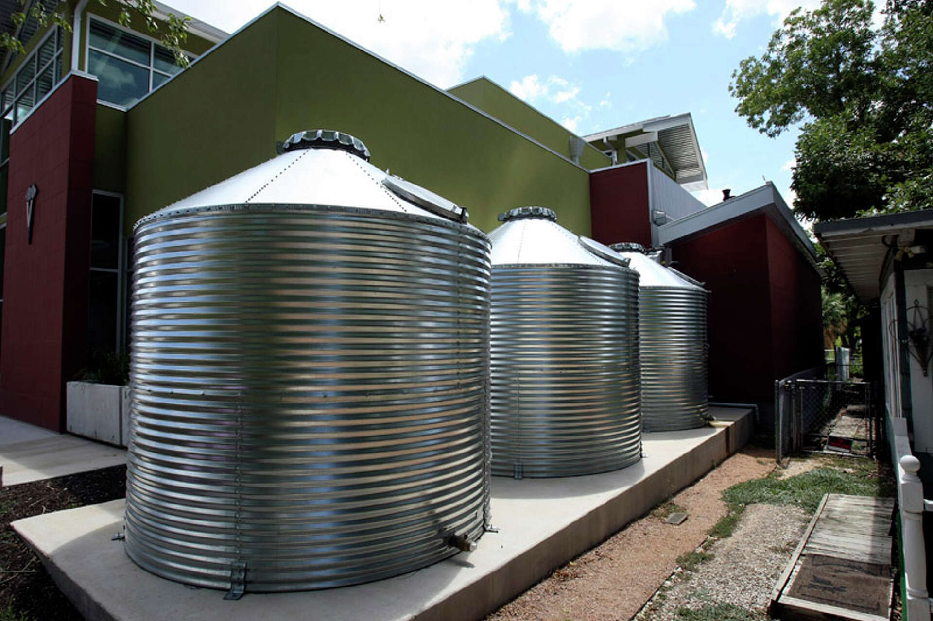 Rainwater collection making a splash as drought lingers