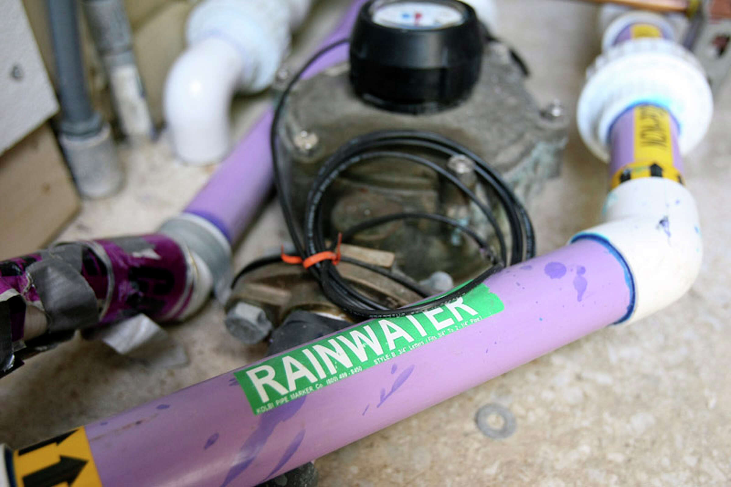 Rainwater collection making a splash as drought lingers