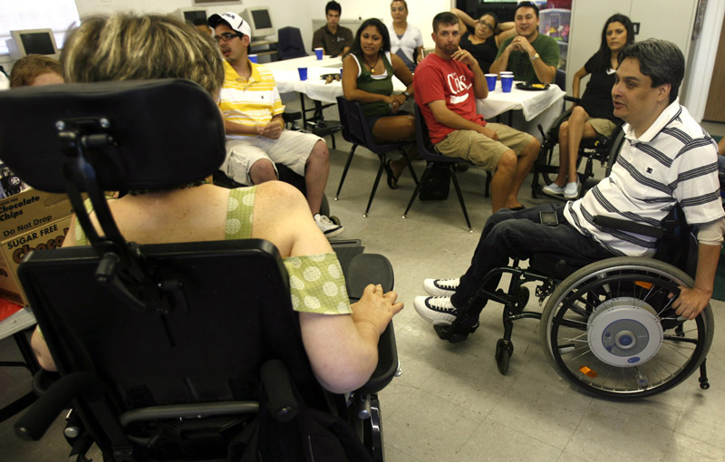 Local support group inspires spinal cord injury victims
