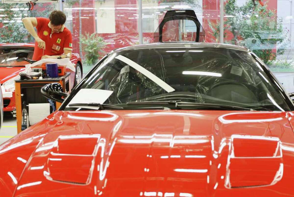 Inside the Ferrari factory