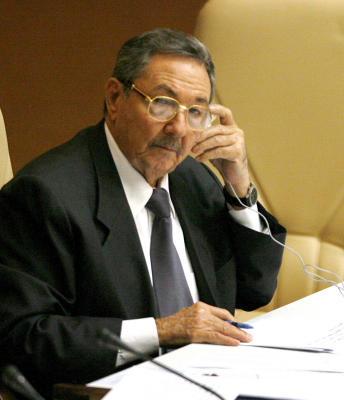 Raul Castro's world debut