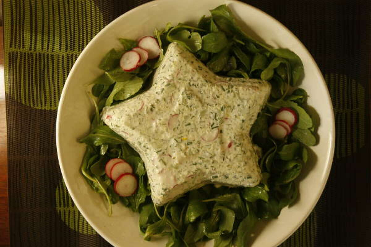 Talk of the Table: cucumber mousse